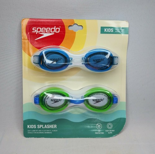 Speedo Kids Splasher Swim Goggles Two Pack Children Ages 3-8 | eBay