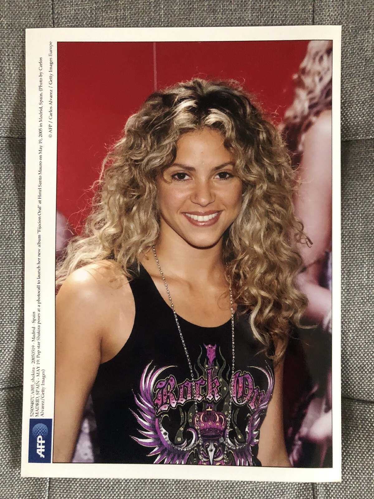 Shakira 1 Photos Rare Format 21x15 Cm Press | eBay