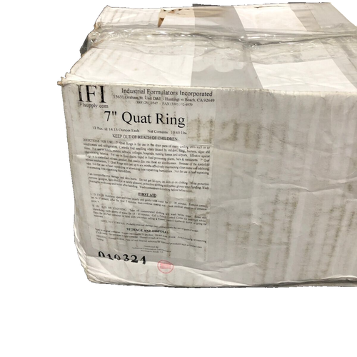 (12 Pack) Industrial Formulators Incorporated, 7" Quat Ring For Drain ...