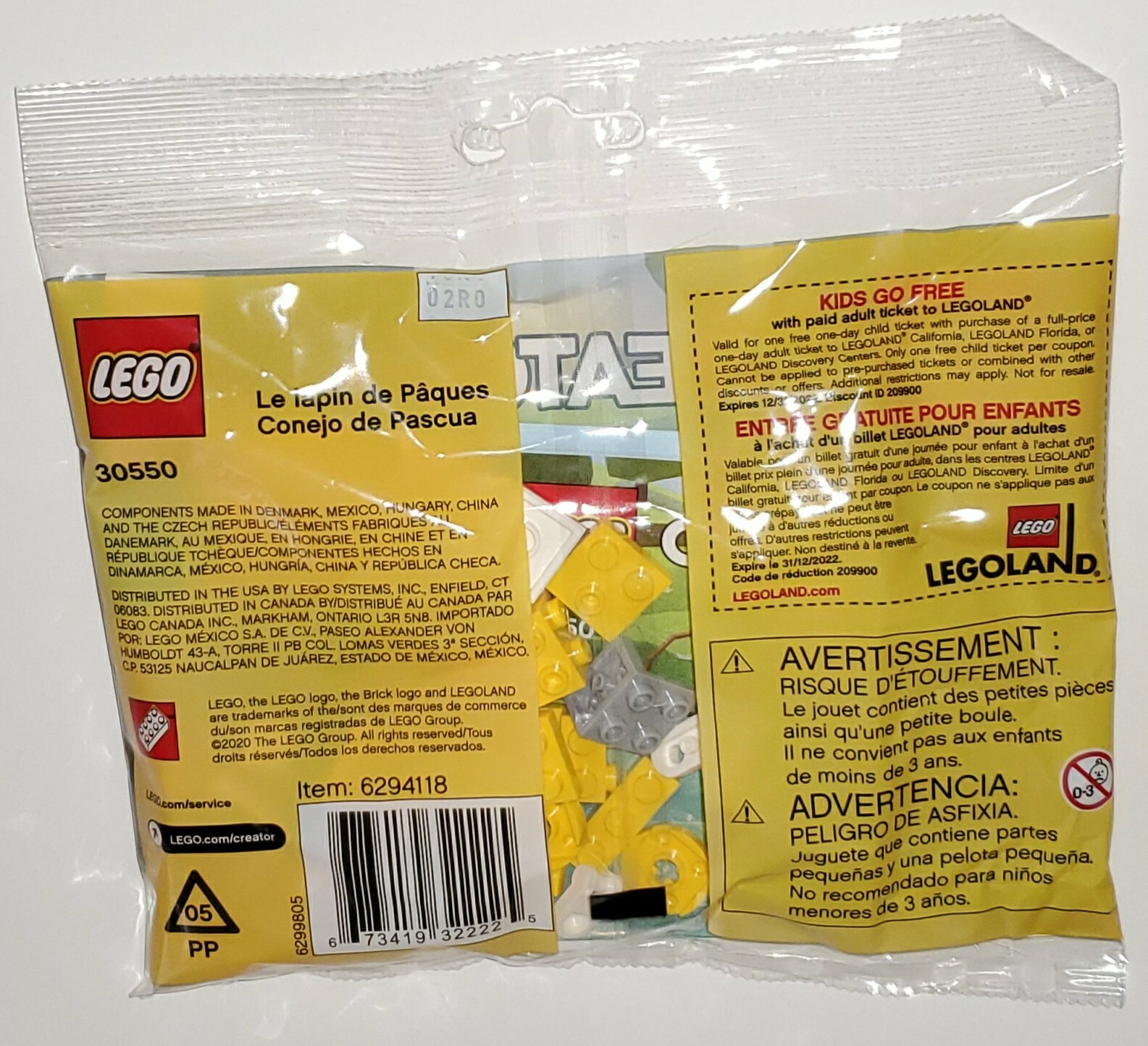 LEGO Polybags: Easter Bunny (30550) for sale online | eBay