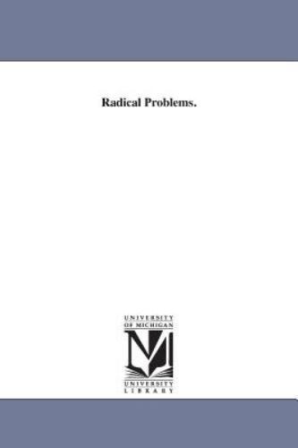Radical Problems by C. A. (Cyrus Augustus) Bartol (2006, Perfect) for sale online | eBay