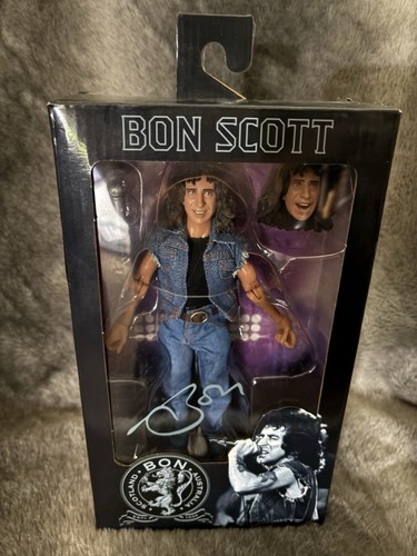 NECA AC/DC Bon Scott 8-Inch Clothed Action Figure NEW Sealed | eBay