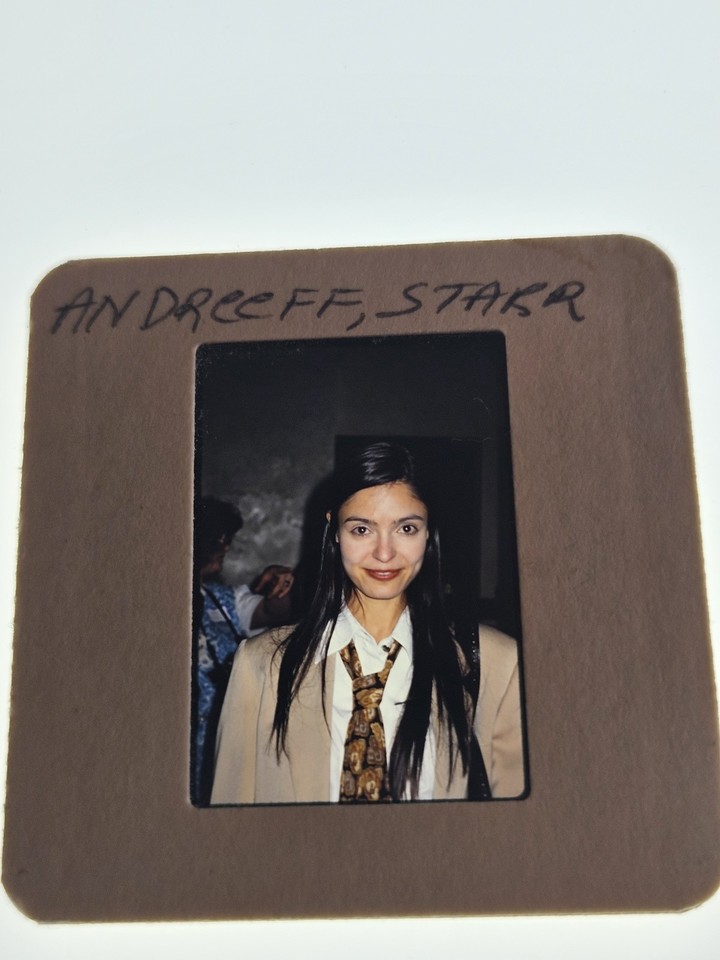 STARR ANDREEFF CANADIAN ACTRESS PHOTO 35MM FILM SLIDE | eBay