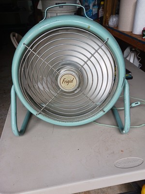 Vintage Frigid 12" Metal Electric Fan Made in USA | eBay