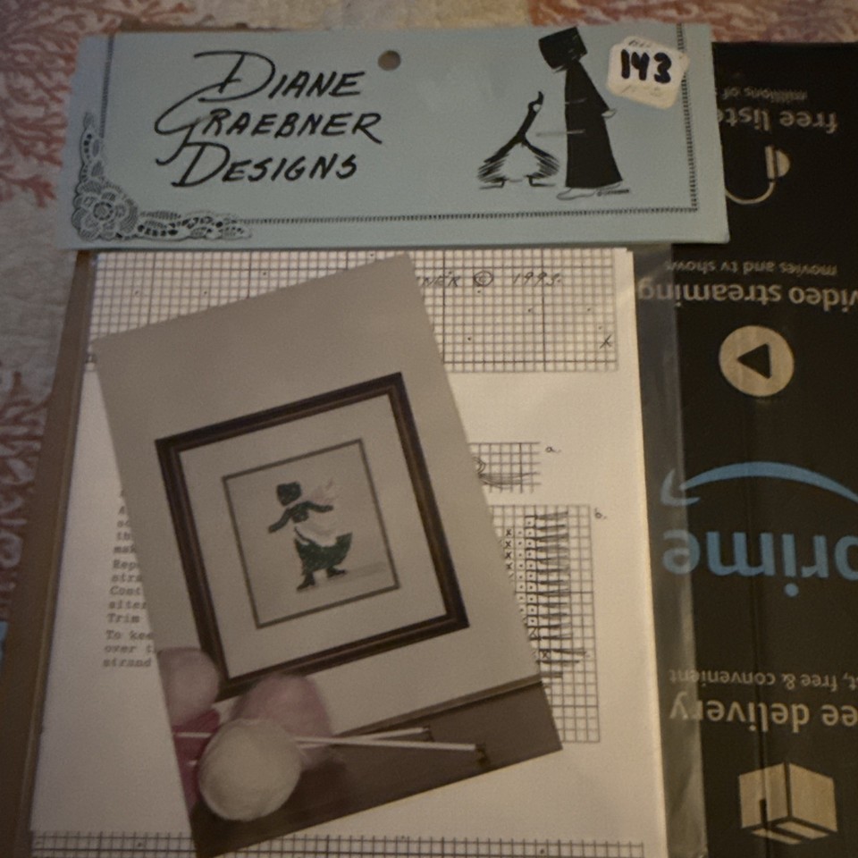 Lot of 9 Different Diane Graebner Amish Cross Stitch Patterns / Charts ...