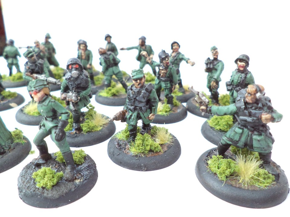 Westwind SOTR Konflict 47' 28mm, German Zombie Horde A, cast meta ...