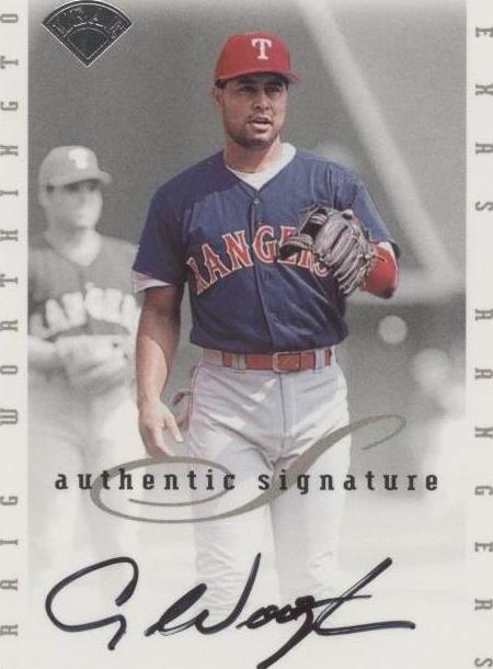 1996 Leaf Signature Series - Signatures Update Craig Worthington (AU ...