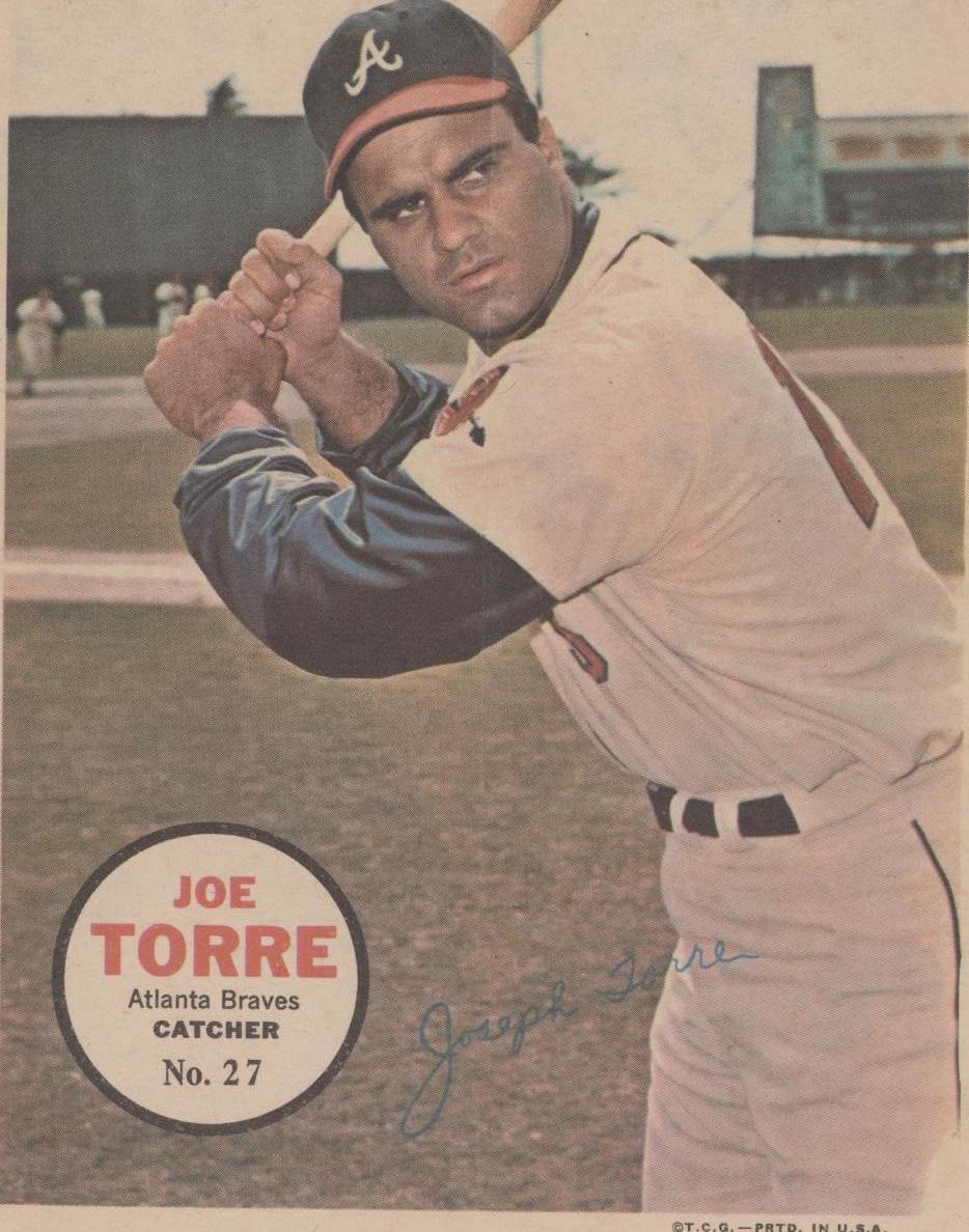 1967+Topps+-+Poster+Inserts+%2327+Joe+Torre for sale online | eBay