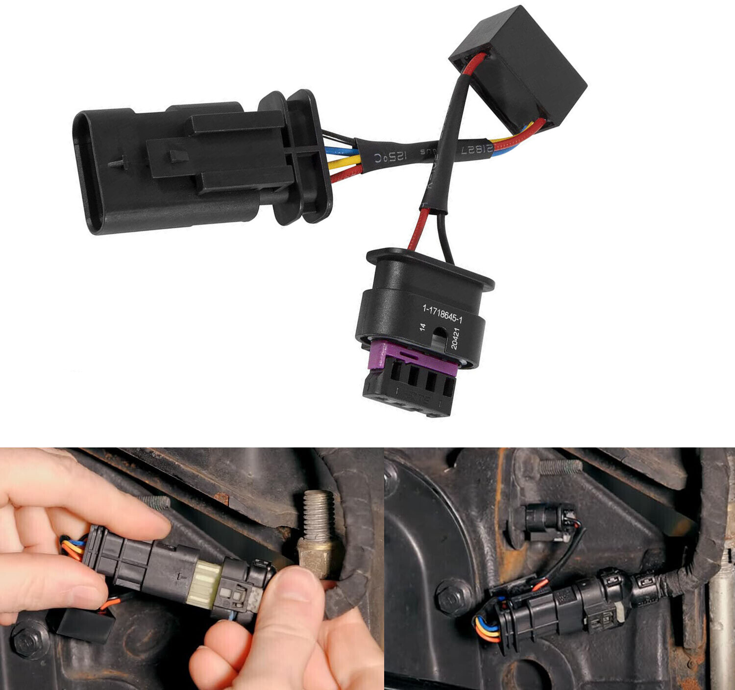 Z-LKR-OEM Locker Sensor Bypass Harness Replacement for Jeep Wrangler JL ...