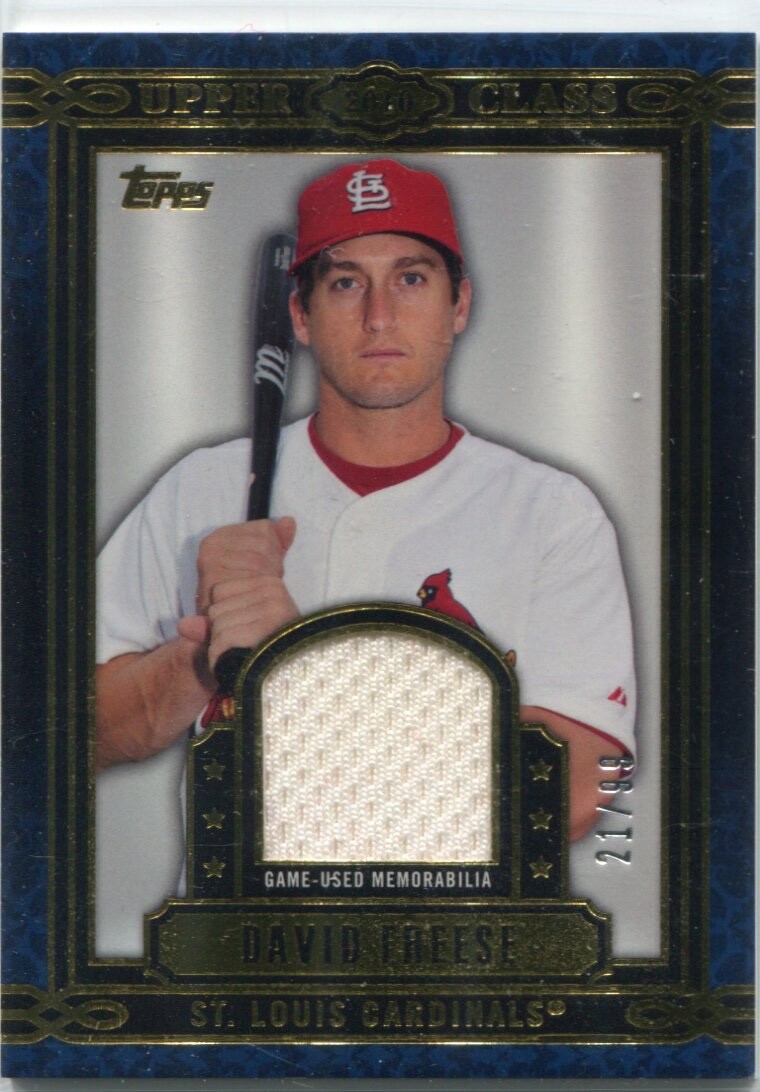2014 Topps - Upper Class Relics #UCR-DF David Freese /99 (MEM) for sale ...