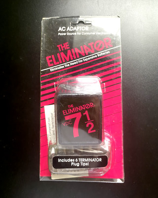 The Eliminator 7 1/2 VDC 5 W Wall Adapter - AC Adaptor Power Source | eBay