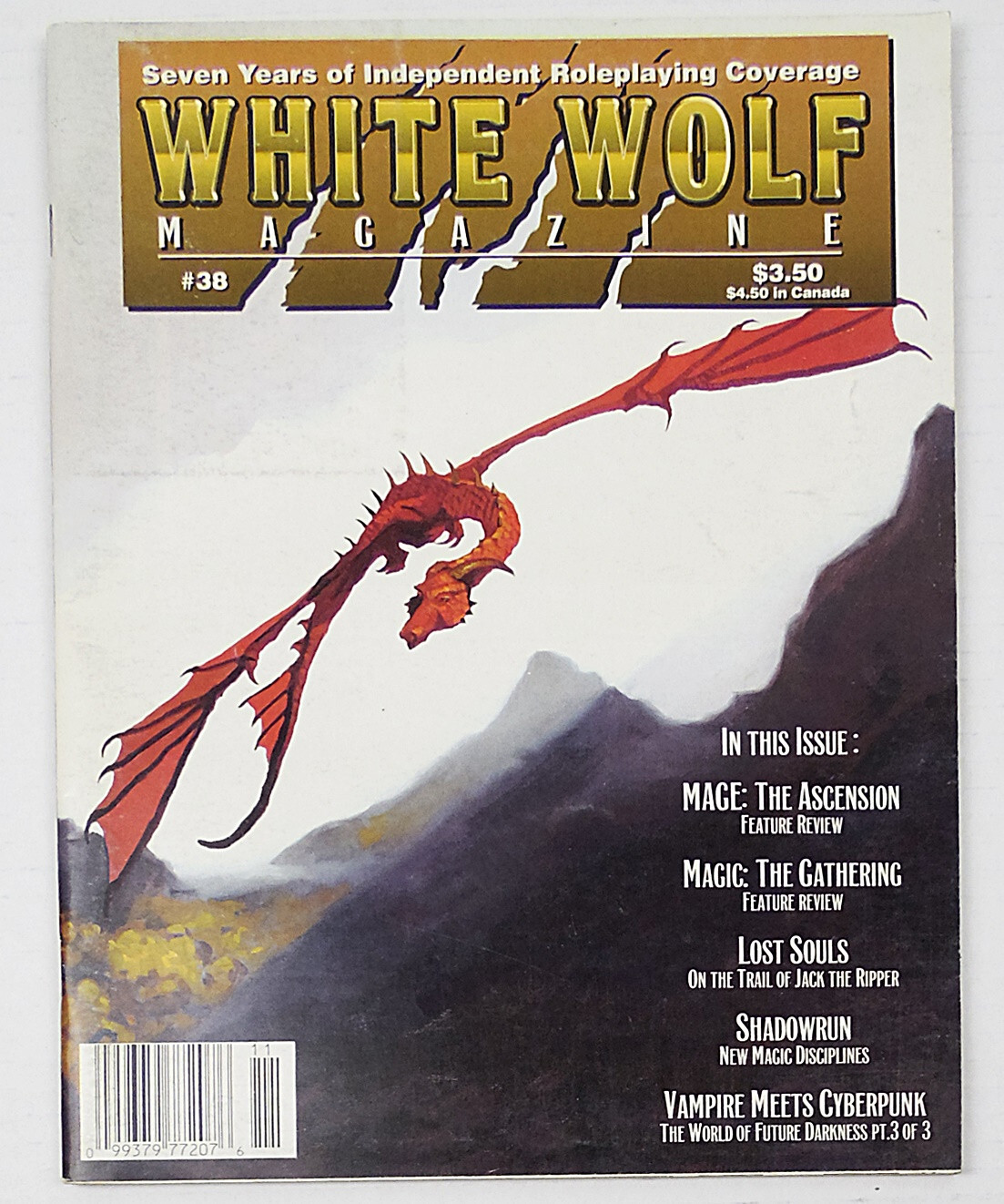 Lot of 2 White Wolf Magazines (Roleplaying Games) 38, 44 | eBay