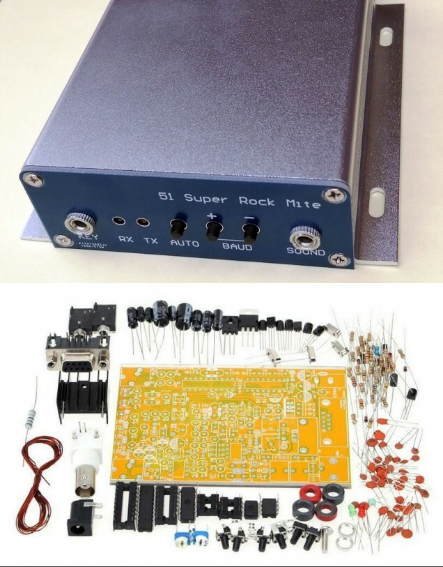 DIY Kits 51 Super RM Rock Mite QRP CW Transceiver HAM Radio HF ...