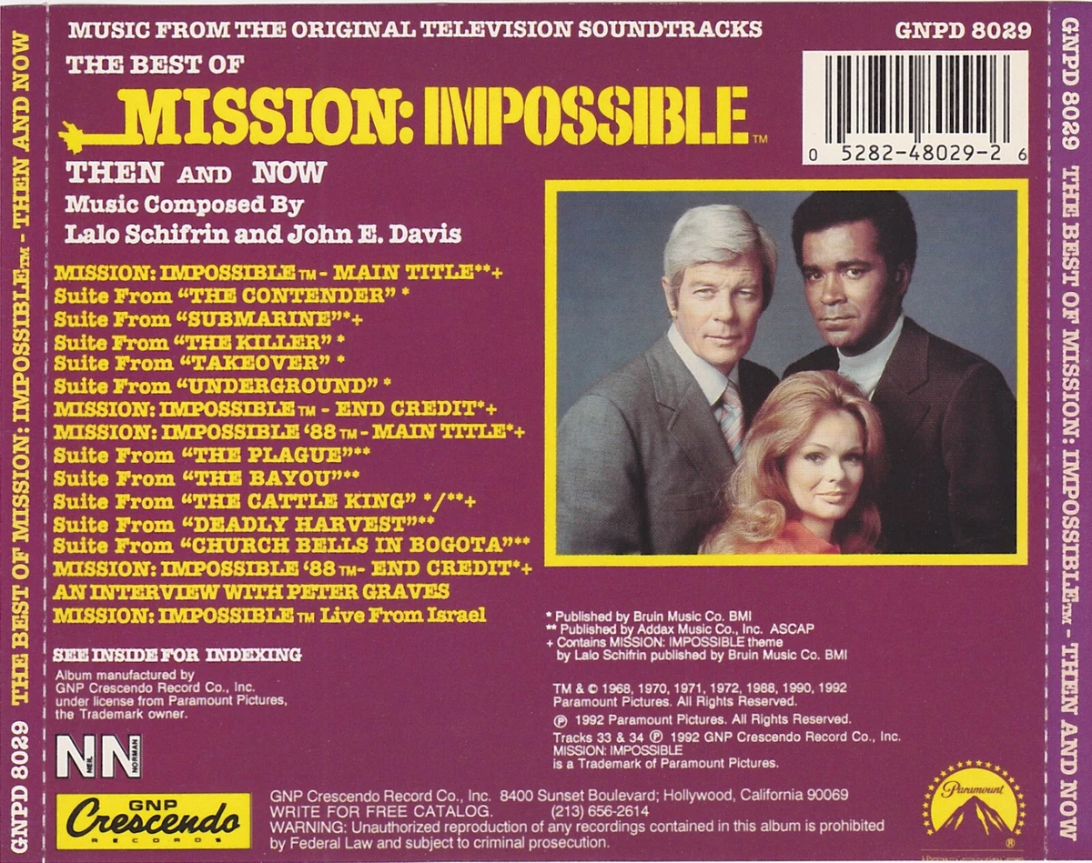 Mission Impossible Soundtrack