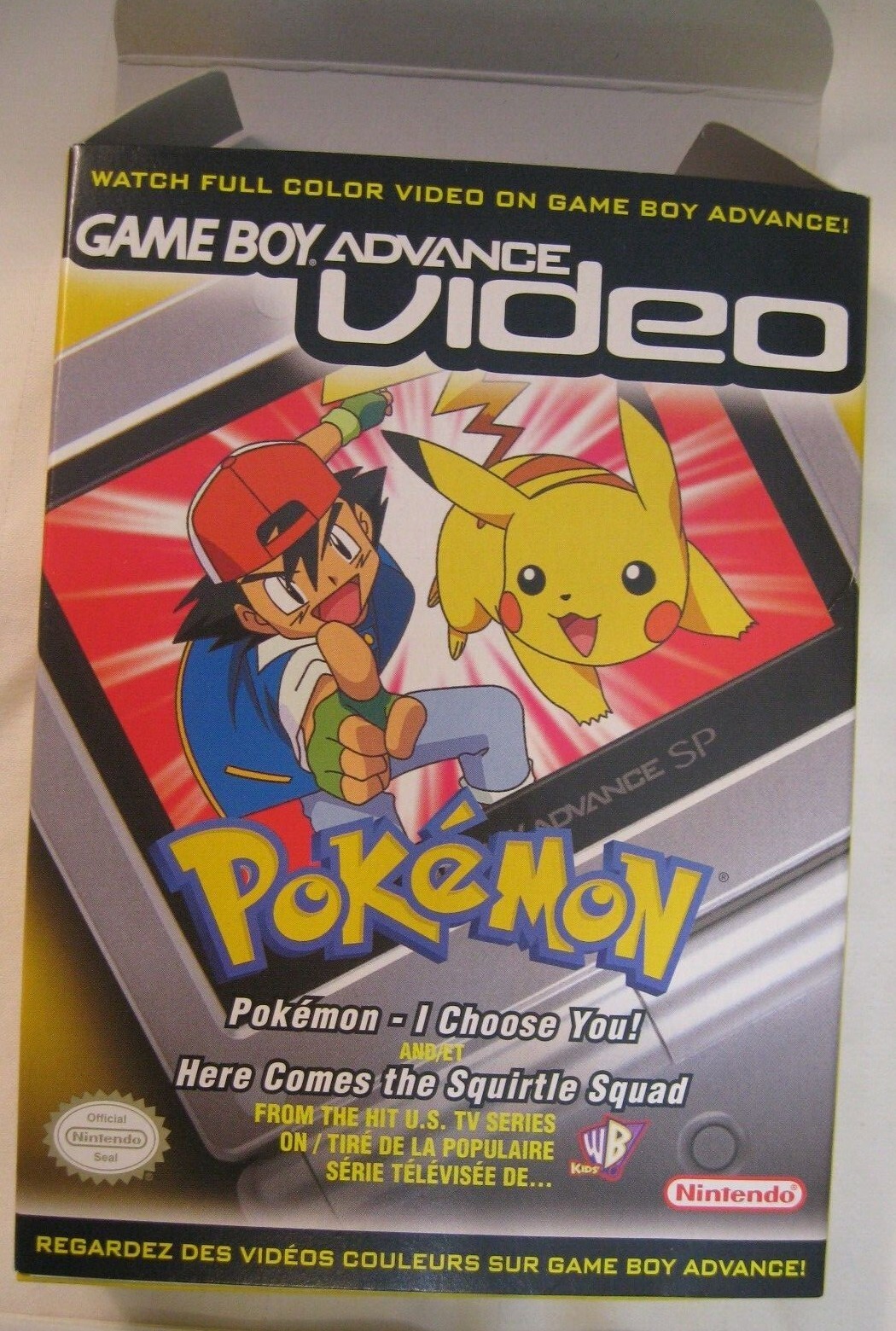Nintendo Gameboy Advance Gba video EMPTY Box, See pictures for what's ...