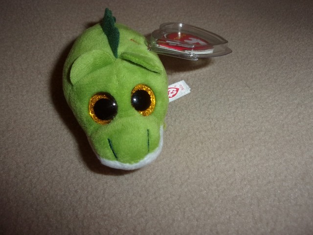 Ty Beanie Babies 41255 Teeny TYS Wallie The Alligator for sale online ...