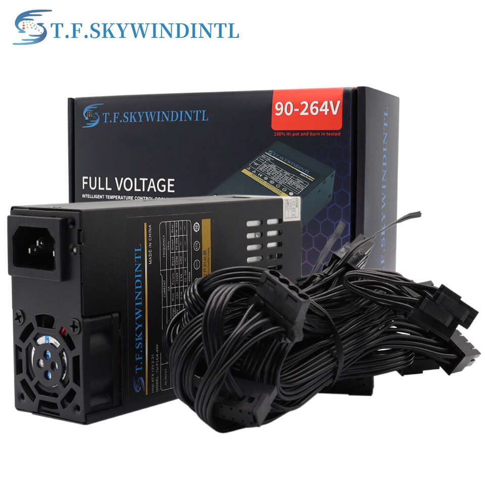 400W Watt PC ATX Power Supply Flex PSU Small 1U Computer Modular For ...