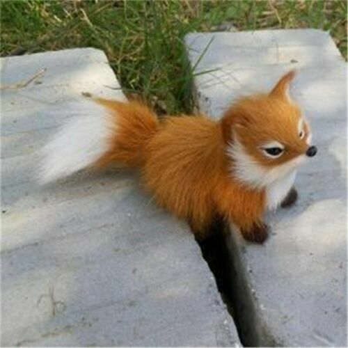 Stuffed Home Kids Fox Small Plush Fox Realistic AnimalSoft Toy Decor ...