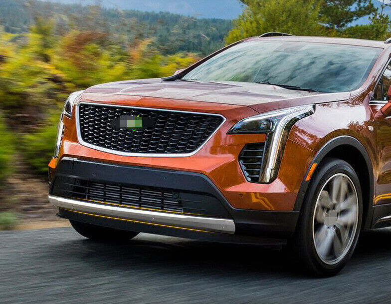 For Cadillac XT4 19-2023 Chrome Steel Rear Bumper Diffuser Spoiler ...