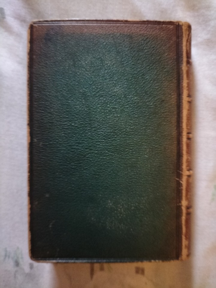 1863 George Herbert Poetical Works Intro J Nichol Antique Leather ...