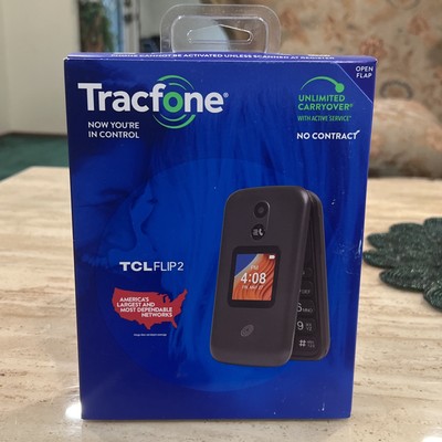 TracFone TCL Flip 2 8GB, Black - Prepaid Flip Phone Brand New | eBay