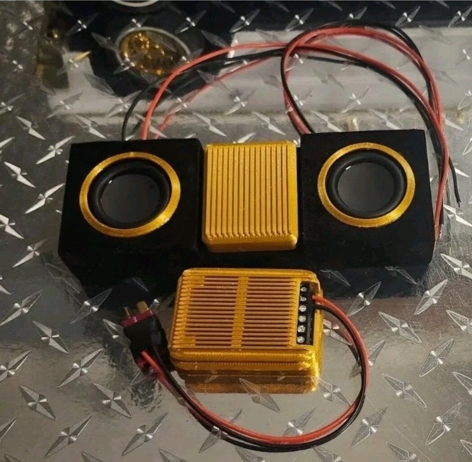 Sac City Beats RC Scale Bluetooth Speaker Sound System For Redcat ...