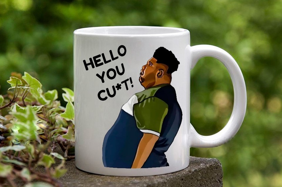 Hello You Cu*t - Funny Harvey Price Tea Coffee Cup, Hilarious Meme ...