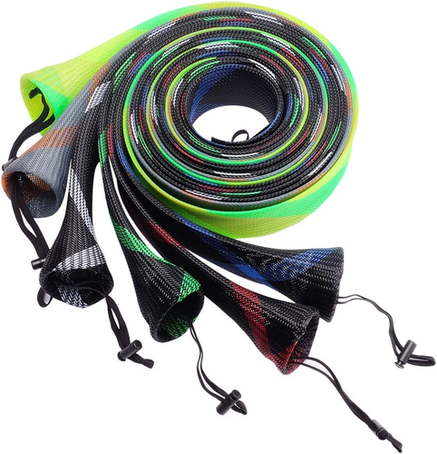 Fishing Rod Sock Fishing Rod Sleeve Rod Cover Braided Mesh Rod ...