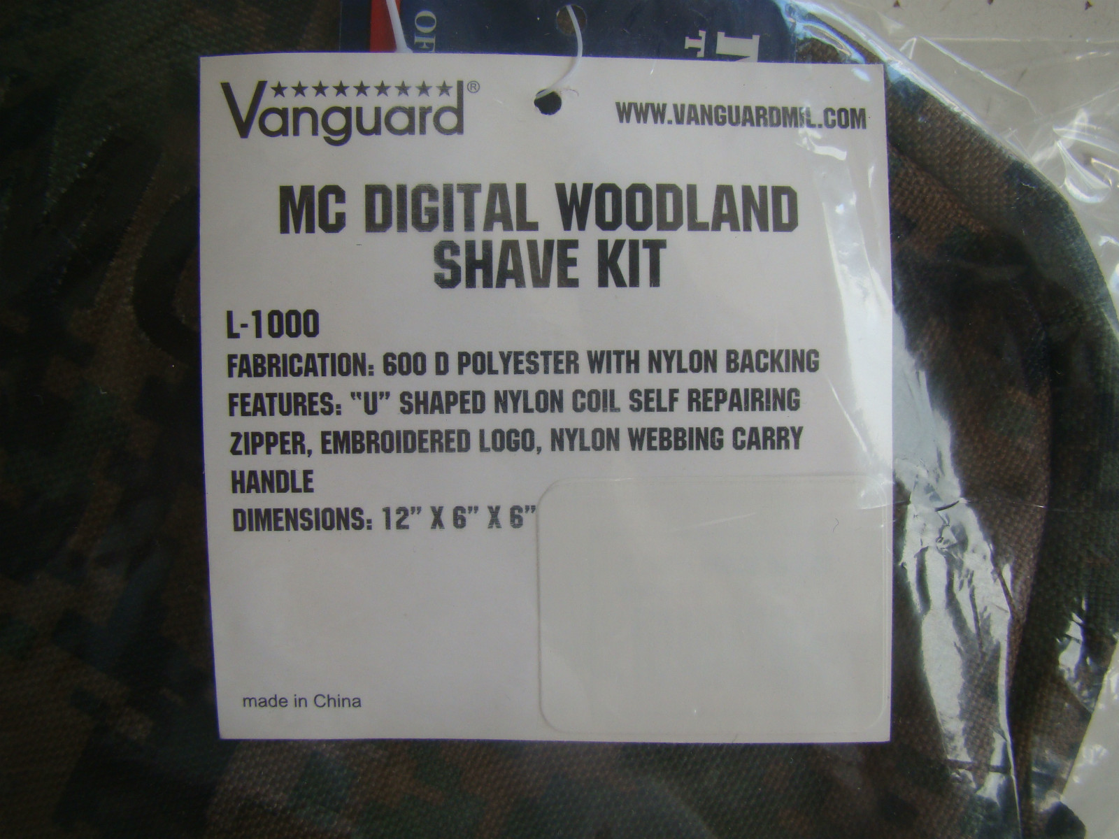 USMC MARINE CORPS WOODLAND MARPAT CAMO CAMOUFLAGE WATERPROOF DOPP ...