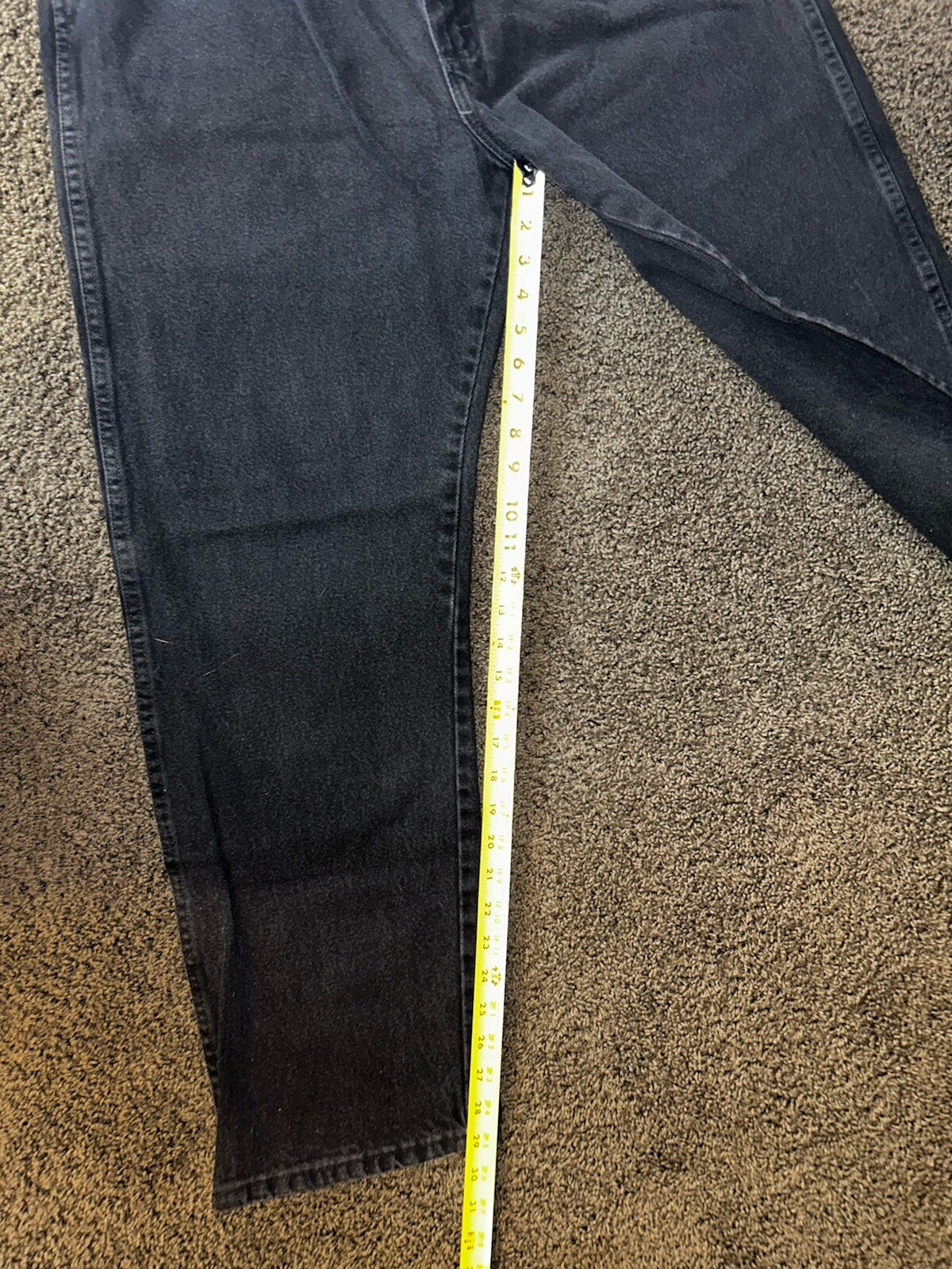 Lot 4 Pairs Wrangler Jeans Mens 36x31 Black Regular Cowboy Western ...