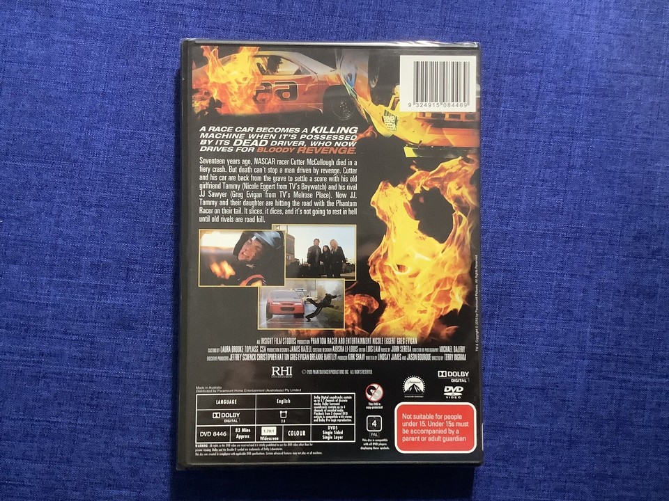 Phantom Racer (DVD, 2009) Nicole Eggert Horror - Brand New Sealed ...