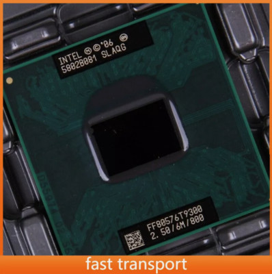Intel Core 2 Duo Mobile T9300 SLAQG SLAYY 6MB 2.5 GHZ 800MHZ CPU ...