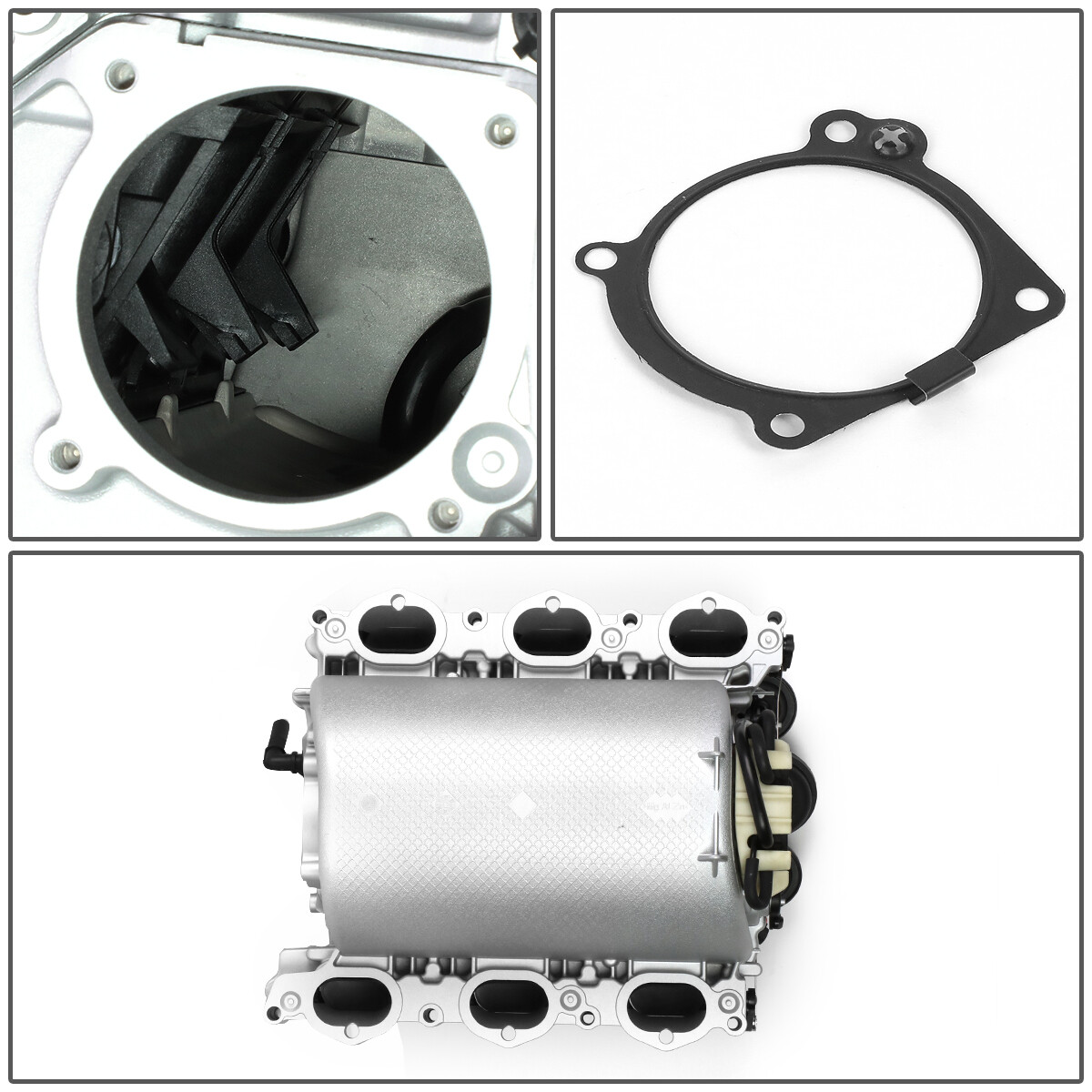 FOR 2006-2012 MERCEDES W204 C300 E350 SLK ONE PIECE ENGINE INTAKE ...
