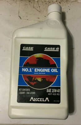 407410R2 - A New Quart Of SAE 15W-40 Engine Oil For CaseIH and IH ...