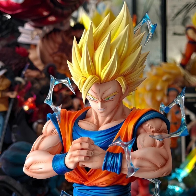 30cm Dragon Ball Z Goku Figure Super Saiyan Son Goku Action Figures Pvc ...