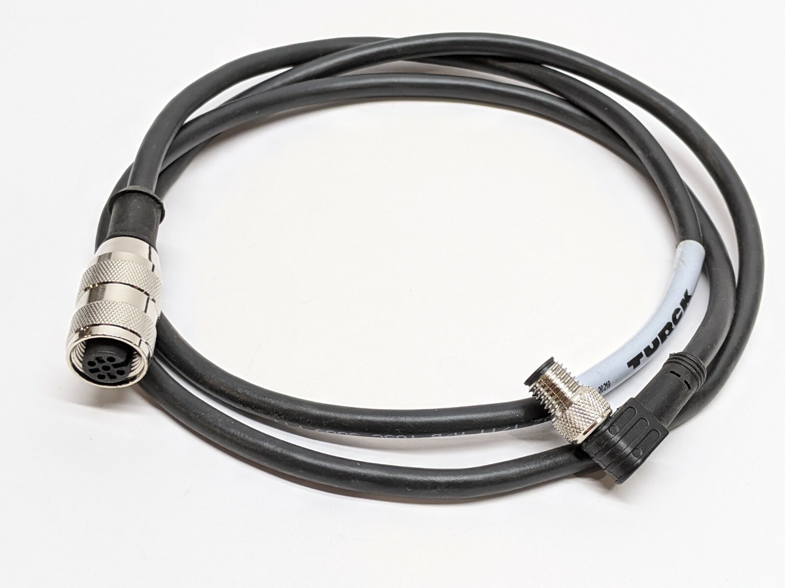 Turck RK 4.5T-1-PSW 5M/S771/CS13558 5 Pin Male/Female Cordset U-20219 ...