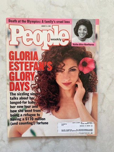 People magazine, August 12, 1996, cover: Gloria Estefan | eBay