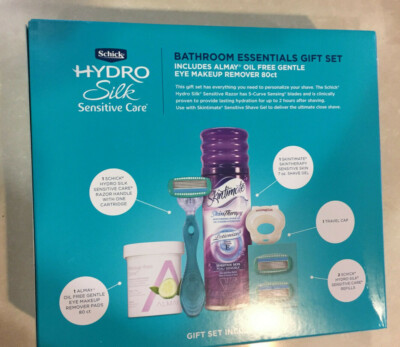Schick Hydro Silk Sensitive Care Almay Makeup Remover razor shave Gel ...
