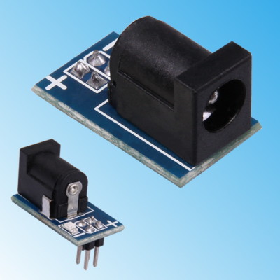 Port d'alimentation 2,5/5,5mm Prise PCB Board Plate Module Jack Conseil ...