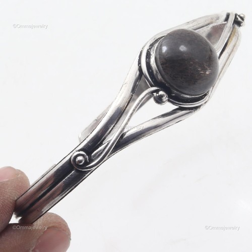 Anniversary Gift For Her Sunstone Adjustable Bangle Silver Plated Jewelry | eBay