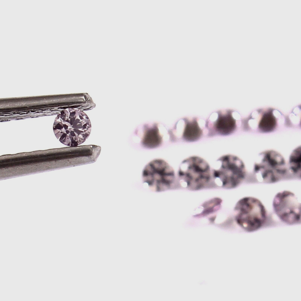 AAA Natural Ceylon Violet Spinel Loose Round Gemstone Cut Lot - 10 Pcs ...