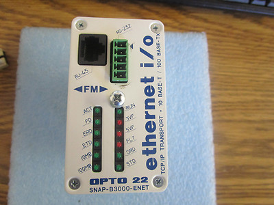 Opto 22 Modèle :Snap-b3000-enet Ethernet Contrôle Module.