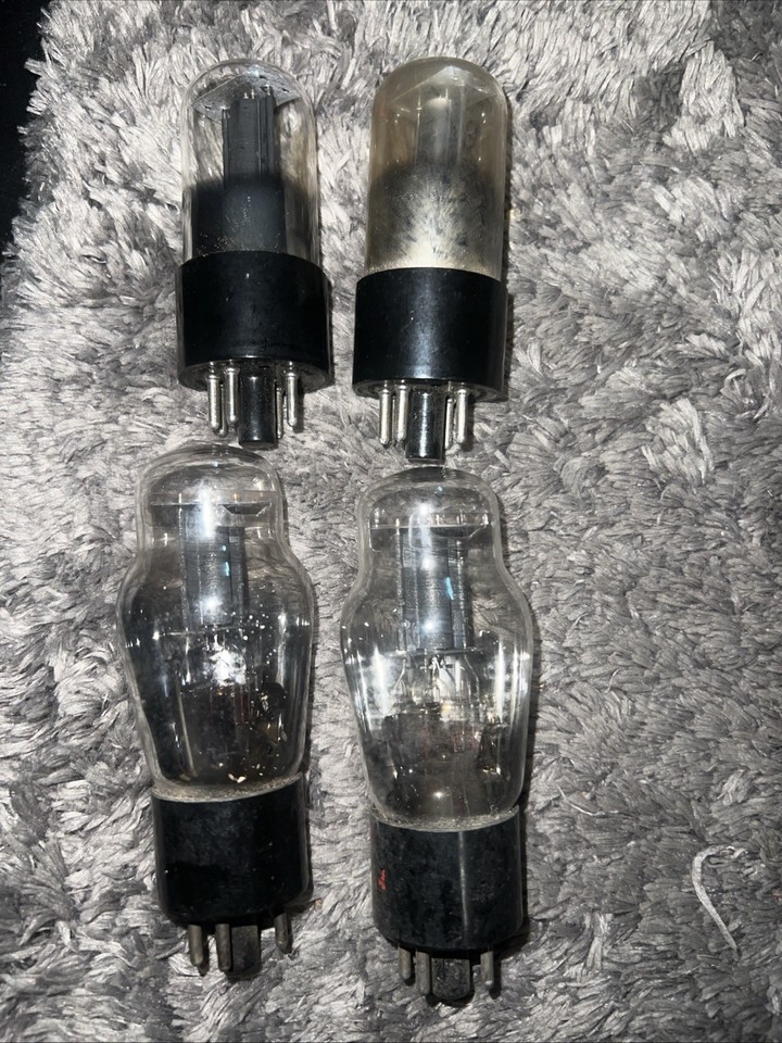 1259 Lot Of 4 WESTINGHOUSE GE 6P5G VACUUM TUBES | eBay