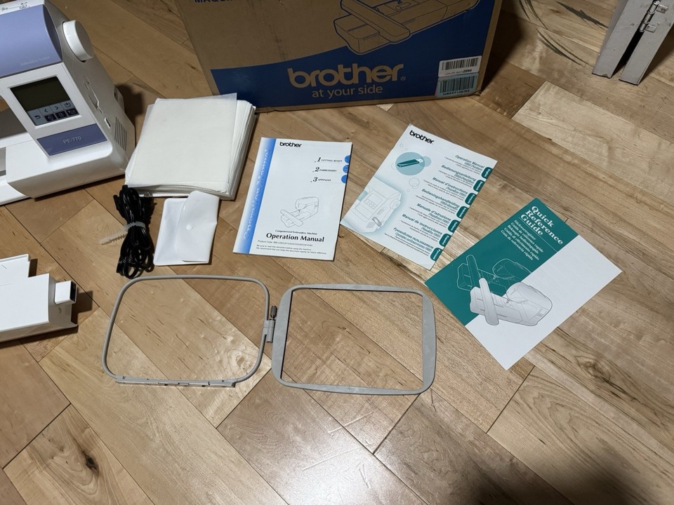 Brother PE770 5x7 inch Computerized Sewing Machine 728653645422| eBay