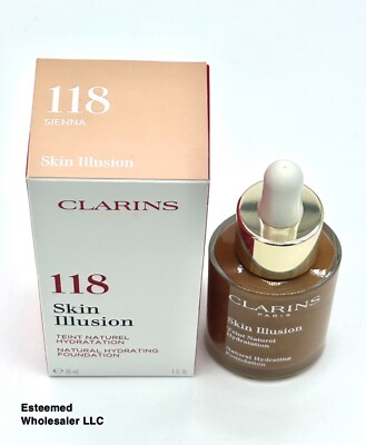 CLAINS Skin Illusion Natural Hydrating Formula 118 Sienna 1oz | eBay