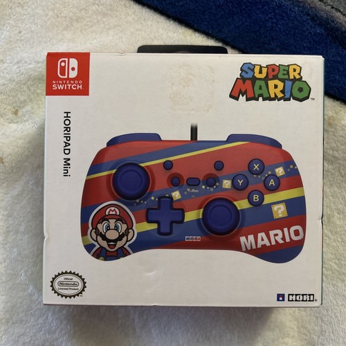 HORI Official Nintendo Switch HORIPAD Mini Wired Controller Pad-Mario ...