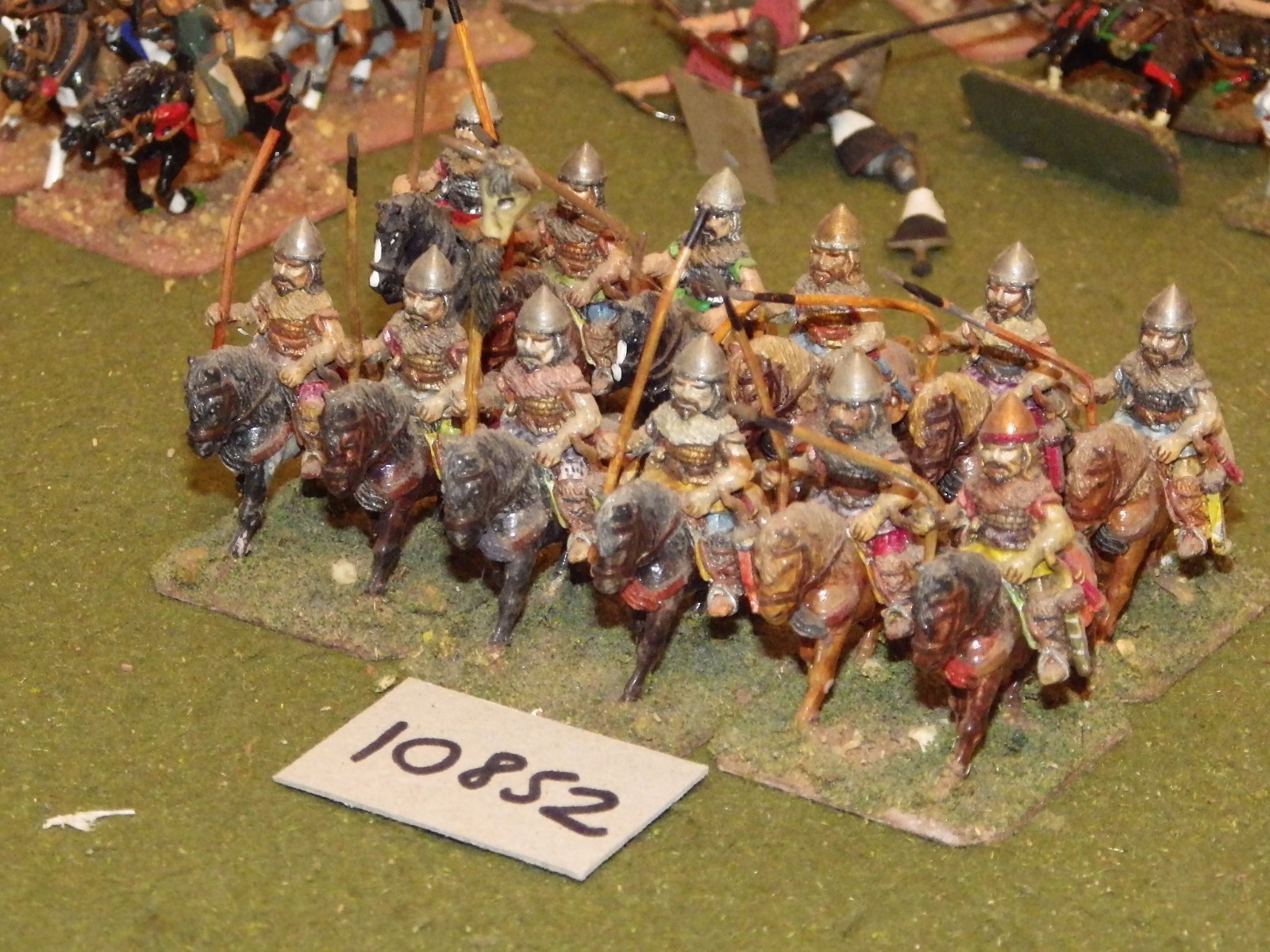 25mm dark ages / hun - cavalry 12 cavalry - cav (10852) | eBay