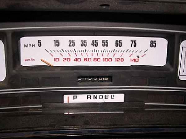 White Face Gauges for 1978-1981 Chevrolet Malibu Chevelle El Camino ...