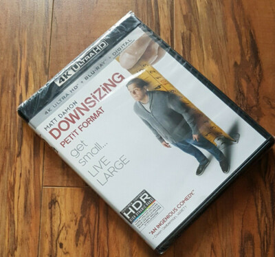 /3274 Downsizing 4K UHD Ultra HD & Blu-ray Combo (Matt Damon) NEW ...