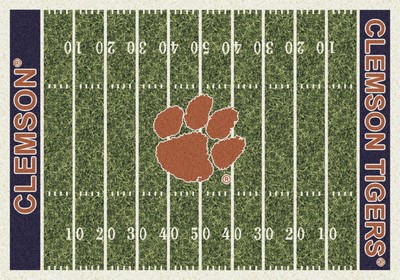 5x8 Milliken Clemson Tigers 1050 NCAA Home Field Area Rug - Approx 5'4 ...